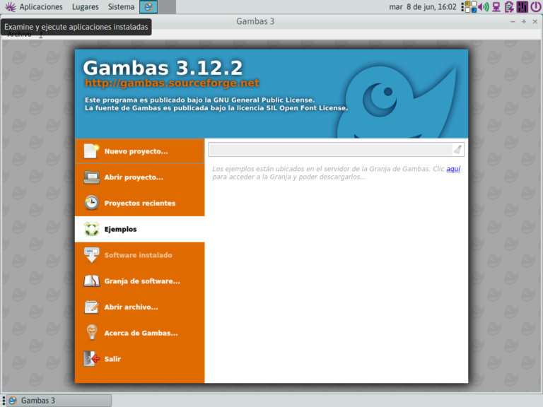 Tu primera aplicación gráfica con Gambas – Huayra GNU/Linux